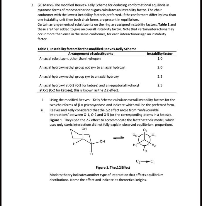 (20 Marks) The modified Reeves- Kelly Scheme for deducing ...