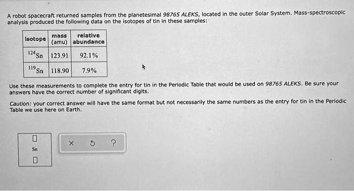 SOLVED: Robot spacecraft returned samples from the planetesimal 98765 ...