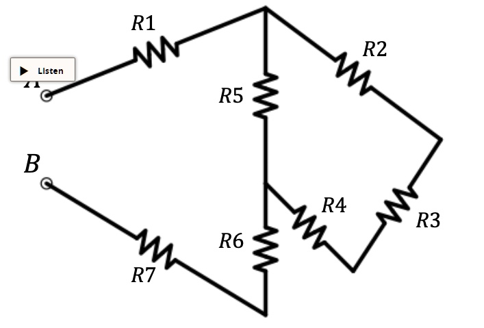 Get Answer R1 R2 R5 R4 R3 R6 R7 