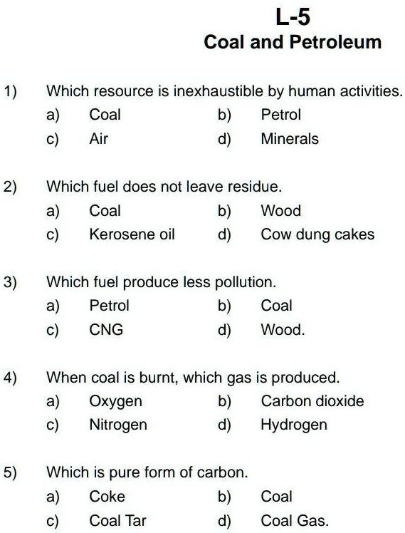 Solved Class 8 Cbse Science