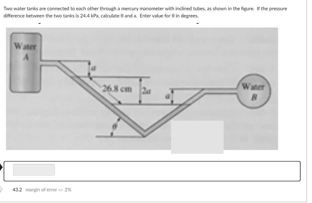 correct answer is 432 will upvote once done two water tanks are connected to each other through ...