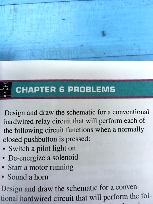 Start CHAPTER 6 PROBLEMS Design and draw the schematic for a ...