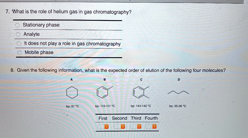 what is the role of helium gas in gas chromatography stationary phase ...