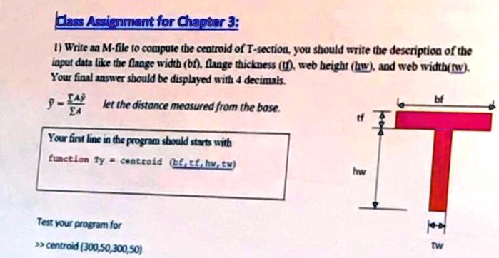 Solved Class Assignment For Chapter 3 Write An M File To Compute The 9222