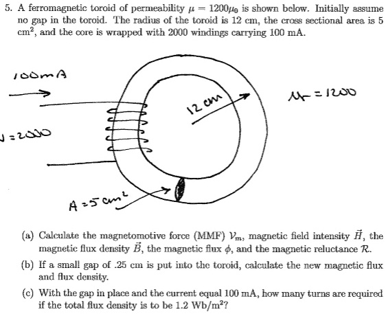 SOLVED: Please upload clear images with clear writing. A ferromagnetic ...