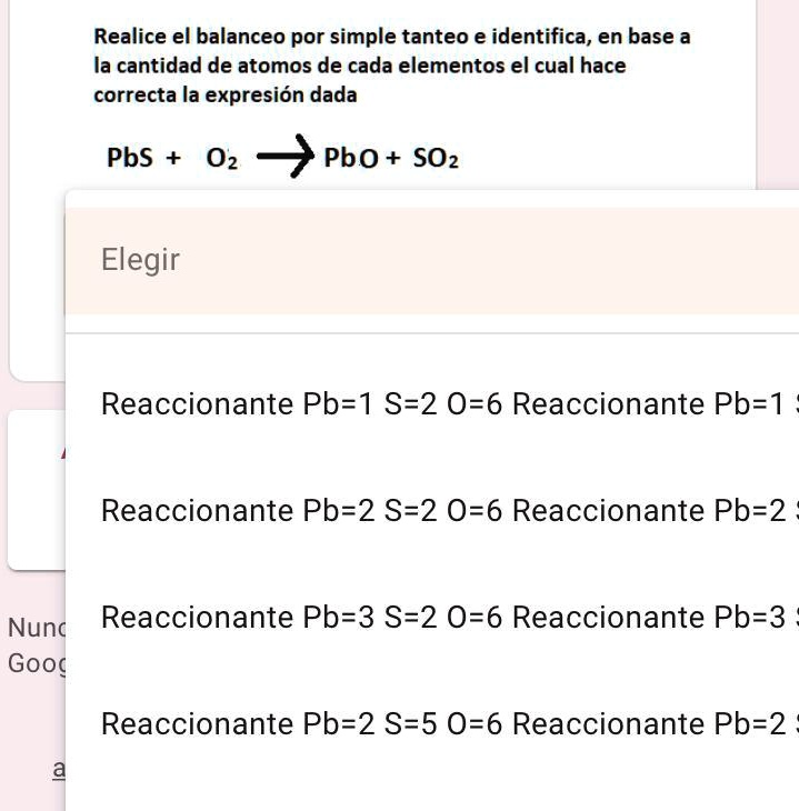 SOLVED: Ayudenme............. Realice el balanceo por simple tanteo e ...