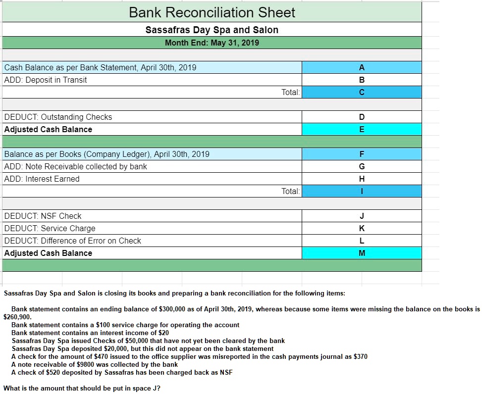 Daily Cash Reconciliation