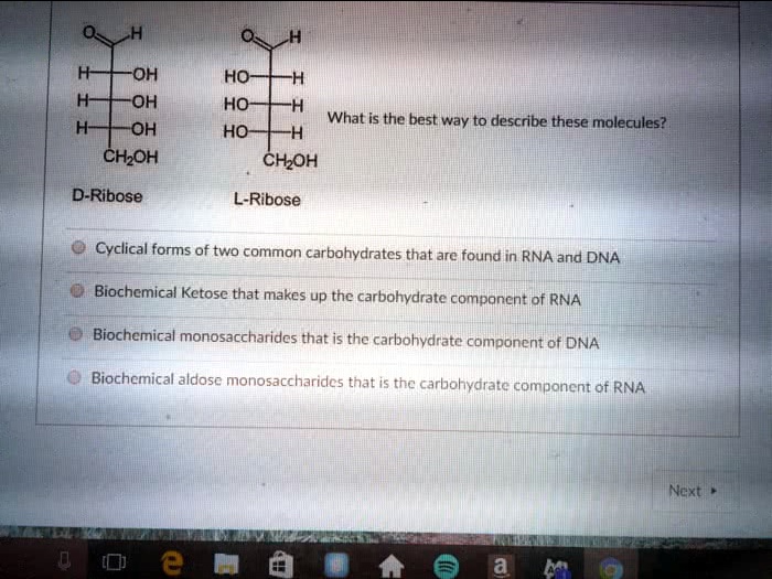 " Biochemistry What is the best way to describe these molecules ...