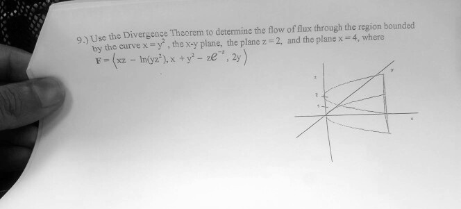 SOLVED: Theorem to determine the flow of fux through the region bounded ...