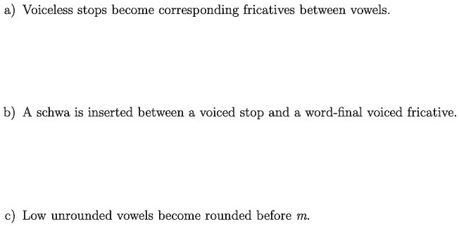 [GET ANSWER] change the following statements into rule notation and ...