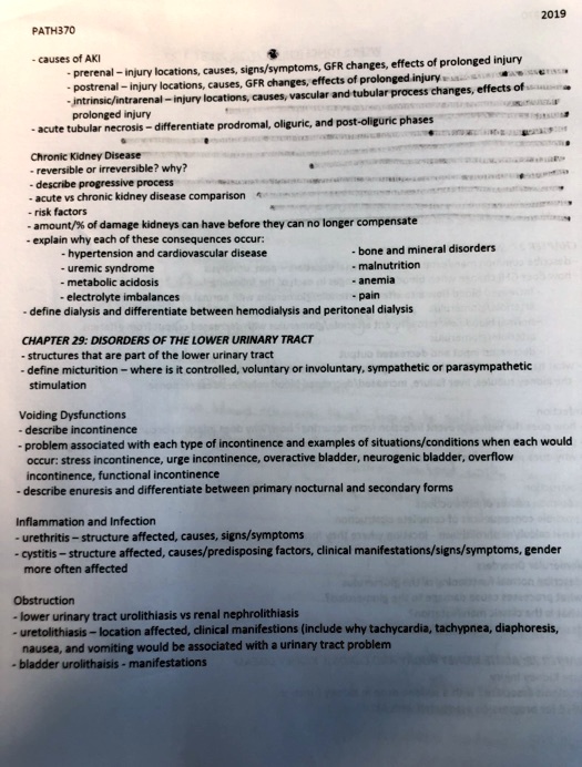 2019 path370 causes of aki prerenal injury locationscausessignssymptoms ...
