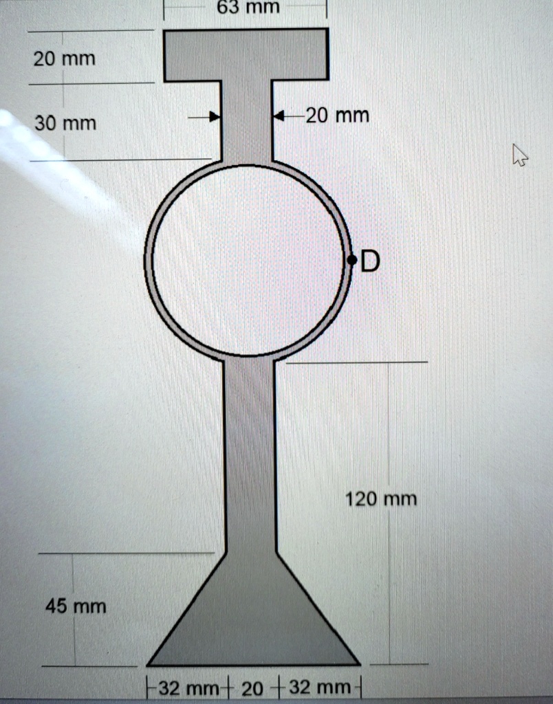 A 14-meter long beam-tank assembly supports the loading shown in ...