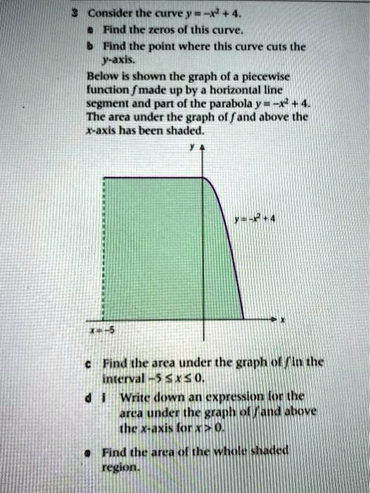 SOLVED:Consider the curveym- Find the zeros ol this curve_ Find the ...