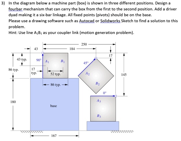 3 in the diagram below a machine partbox is shown in three different ...