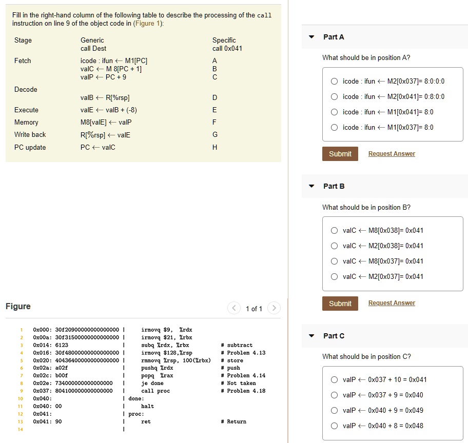 SOLVED: Text: Fill in the right-hand column of the following table to ...