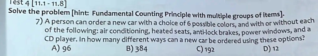 test 4 111 118 solve the problem hint fundamental counting principle ...