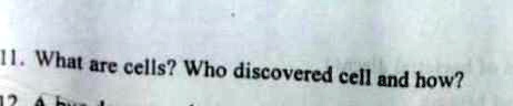 what are cells who discovered cell and howl what are cells who ...