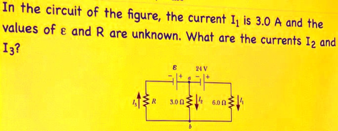 SOLVED: In the circuit of the figure, the current I is 3.0 A and the values of X and R are ...