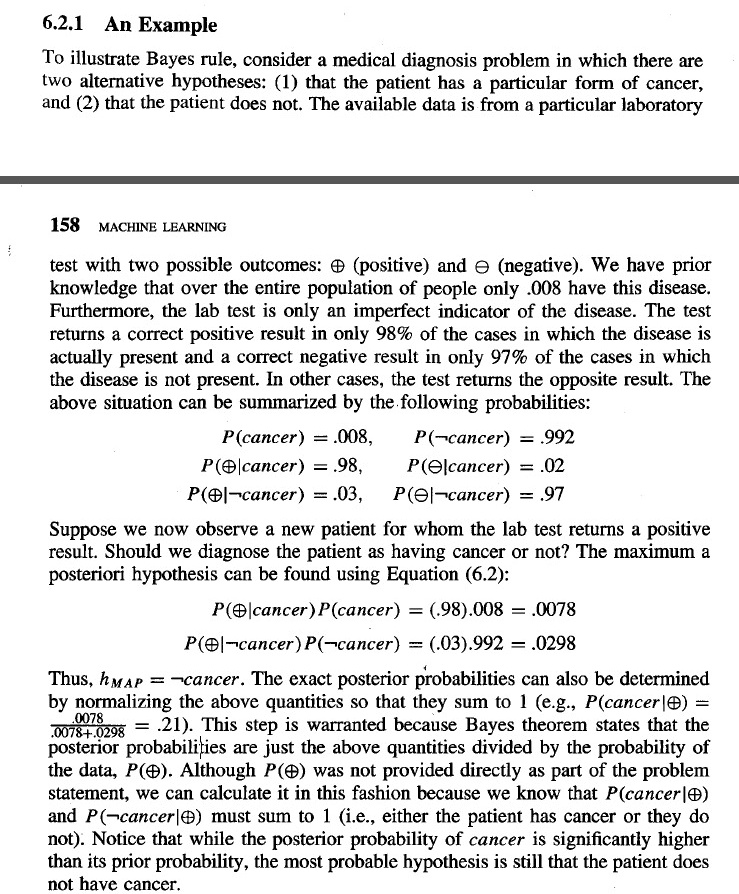 621 an example to illustrate bayes rule consider a medical diagnosis ...
