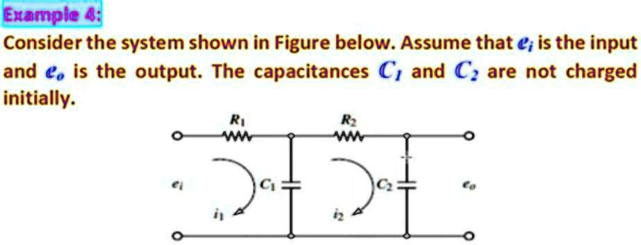 SOLVED: Example 4: Consider the system shown in the figure below ...