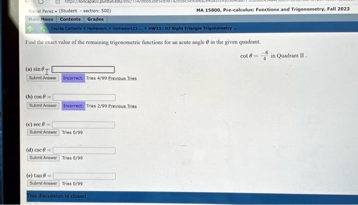 SOLVED: Texts: Mael Perez (Student - section 500) Main Menu Contents ...