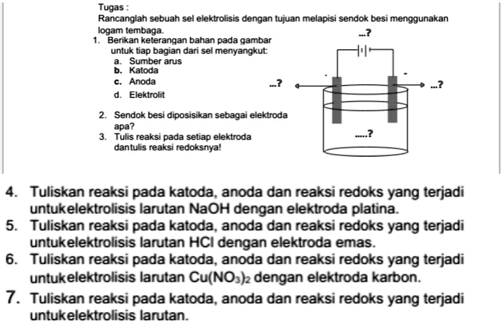 SOLVED: mohon bantuannya beserta diisi penjelasan dan cara terima kasih ...