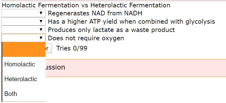 SOLVED: Homolactic Fermentation vs Heterolactic Fermentation ...