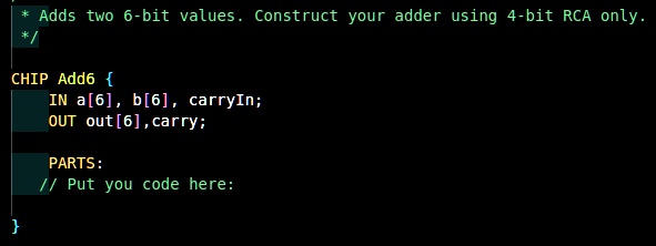 SOLVED: In HDL, I need help creating a 6-bit adder using 4-bit ripple ...