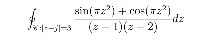 SOLVED: Use the Cauchy Integral Formula and/or the Cauchy-Goursat ... SOLVED: Use the Cauchy Integral Formula and/or the Cauchy-Goursat ...