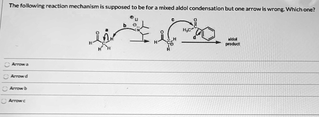 SOLVED: The following reaction mechanism is supposed to be for a mixed ...