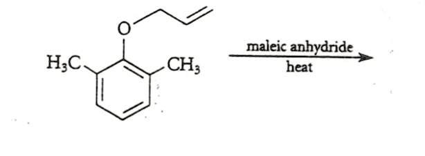 SOLVED: maleic anhydride heat H;C CH;