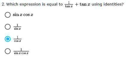 SOLVED: Trigonometric Identities