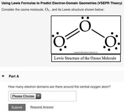 SOLVED: Using Lewis Formulas to Predict Electron-Domain Geometries ...