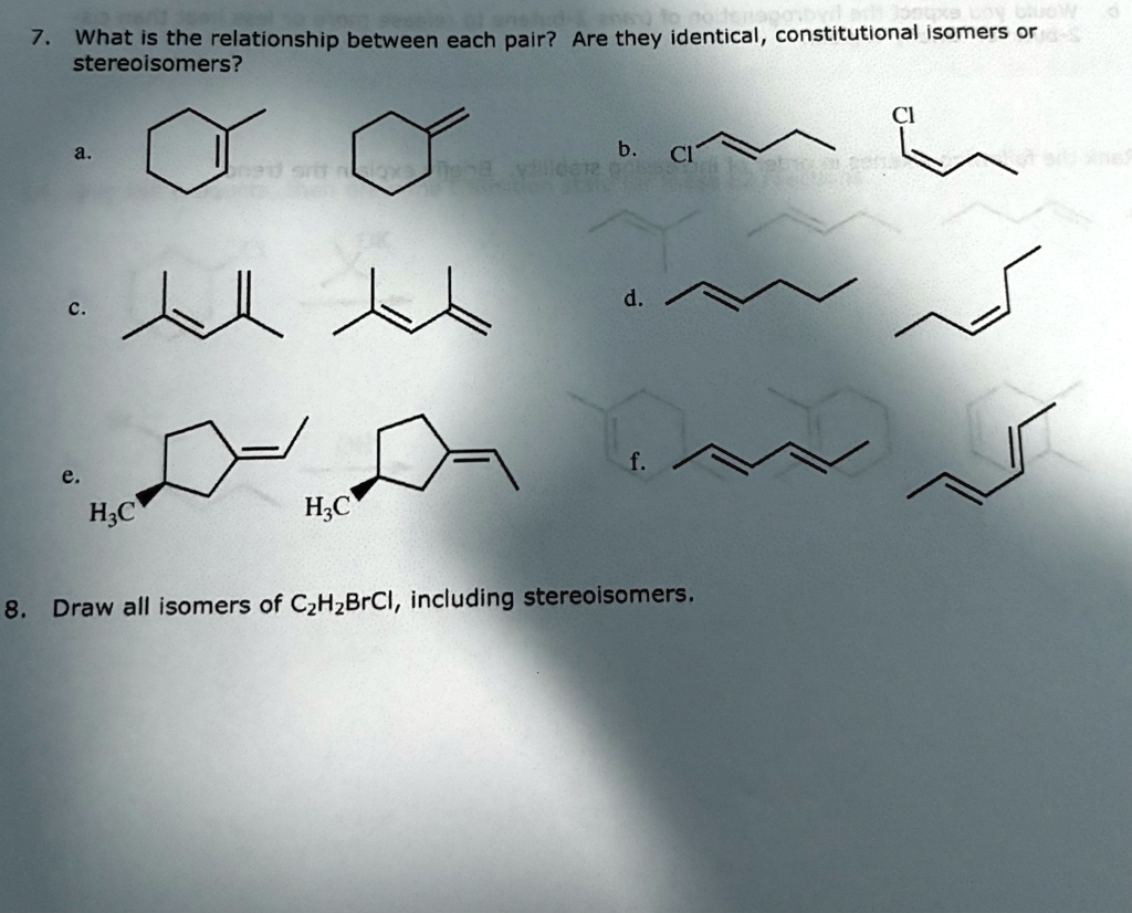 what is the relationship between each pair are they identical ...
