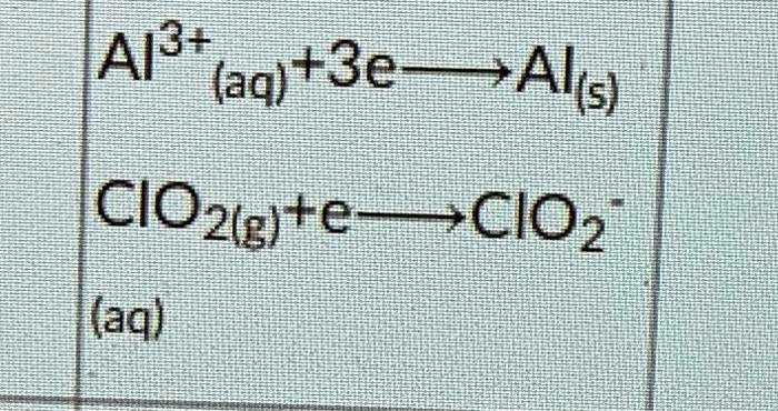 SOLVED: Which one is the reduction and which one is the oxidation? And which one has an element ...