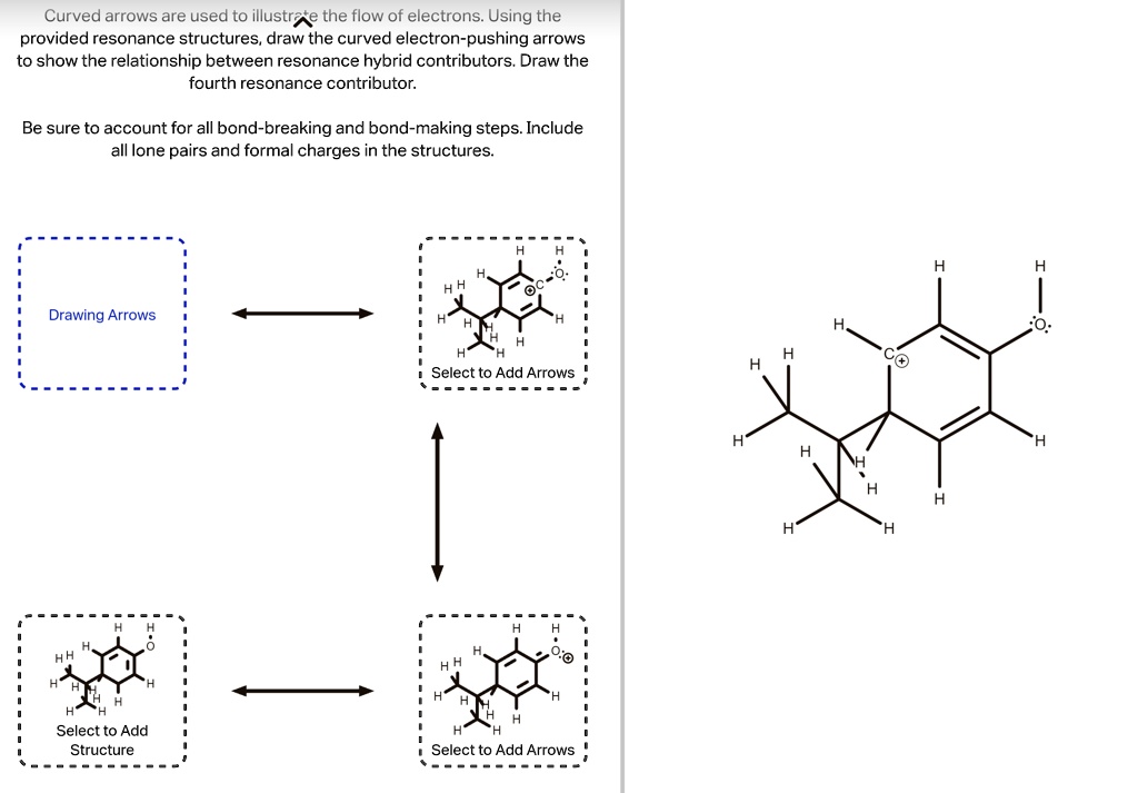 Curved Arrows Are Used To Illustrate The Flow Of Electrons Using The
