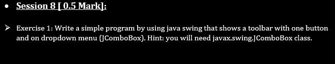 Solved Session 8 05 Marks Exercise 1 Write A Simple Program Using