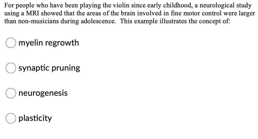 for people who have been playing the violin since early childhood a ...