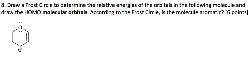 SOLVED: Draw a Frost Circle to determine the relative energies of the ...