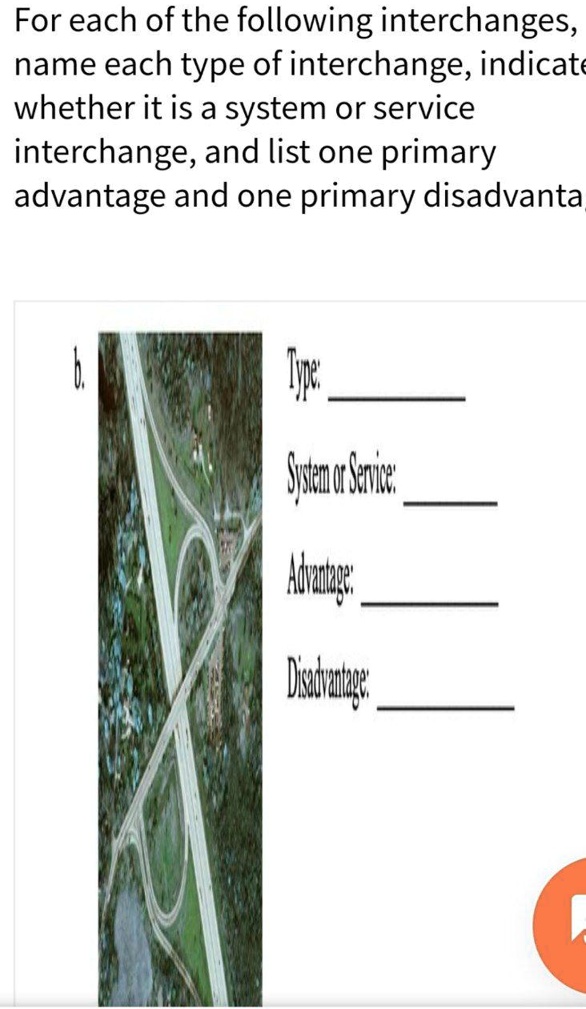 SOLVED: For each of the following interchanges, name each type of ...