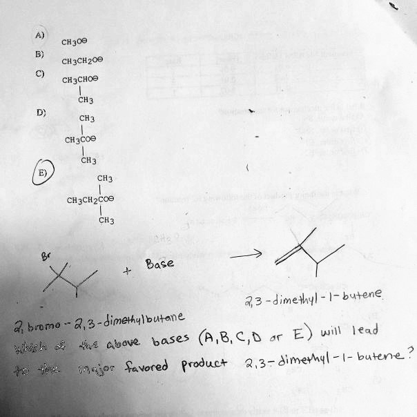 SOLVED: CH3O CH3CH2C8HCHO? CH3 CH3 CH3CCH3 CH3 CH3 CH3CH2CO8H CH3 Base ...