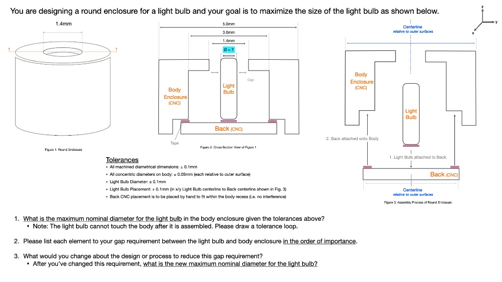 please show tolerance loop and provide explanation to each step you are ...