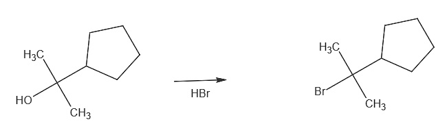 SOLVED: HzC; HzC HBr HO CH3 CH3