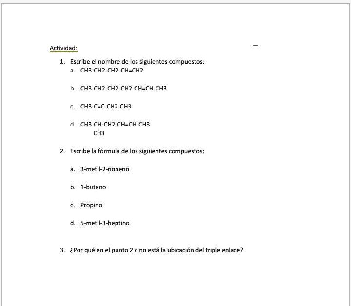 SOLVED: Me ayudan, Gracias... Actividad: Escribe el nombre de los ...