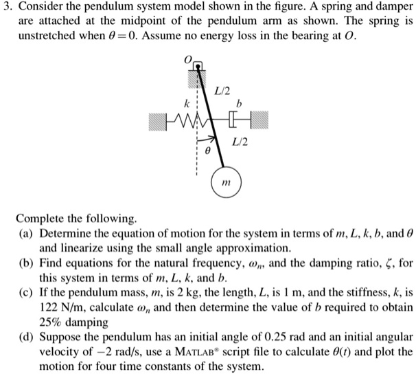 SOLVED: In part D, find theta by hand not matlab. Thank you! 3 ...
