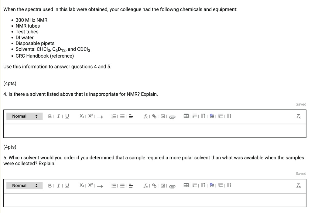 SOLVED: Texts: When the spectra used in this lab were obtained, your ...