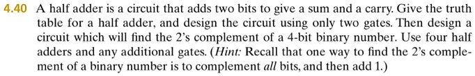Solved Write Vhdl Code For The Circuit Corresponding To Textbook 9465