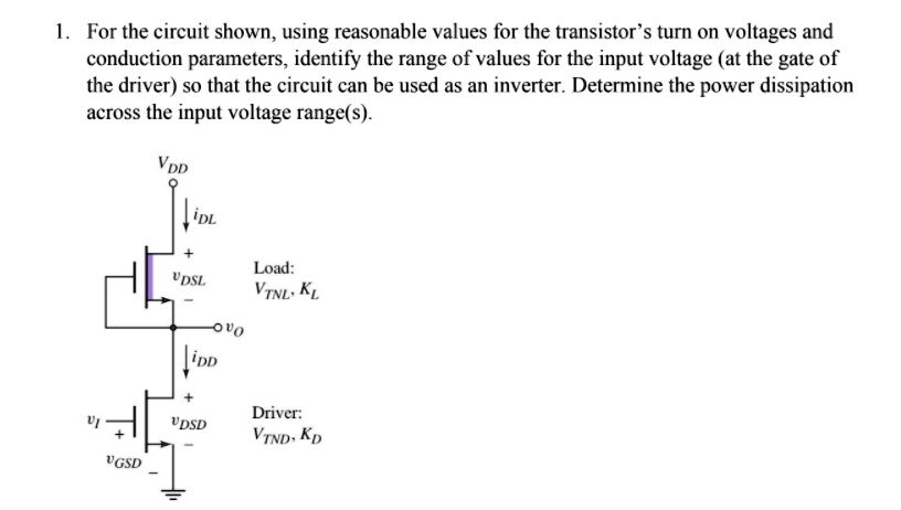 SOLVED: For the circuit shown, using reasonable values for the ...