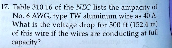 Ampacity Table For Aluminum | Cabinets Matttroy