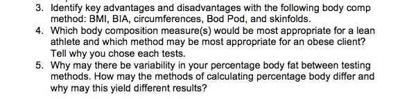 SOLVED: 3. Identify key advantages and disadvantages of the following ...